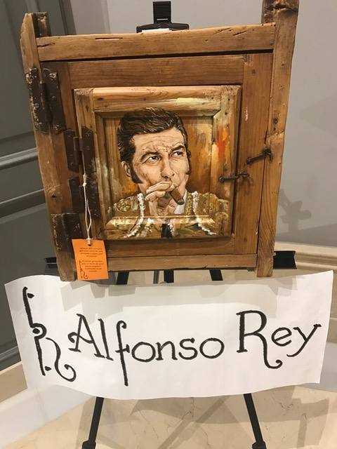 El pintor Alfonso Rey expone en el hotel Vincci Lys de Valencia ...